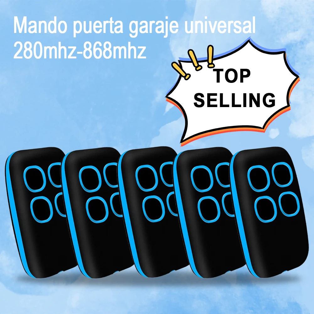 Garage-Door-Remote-Control-433-92MHz-Rolling-Code-Duplicator-Universal ...