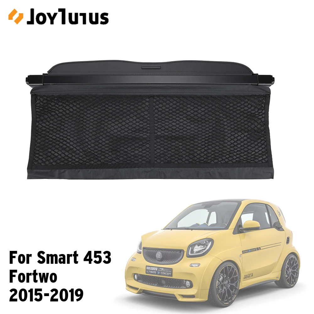 Car Rear Trunk Cargo Cover For Smart 451 Fortwo 2009-2014 453 Fortwo ...