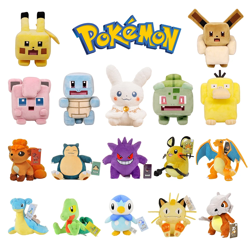 41 Styles Pokemon Plush Toy Pillow High Quality Have Tag Pikachu ...