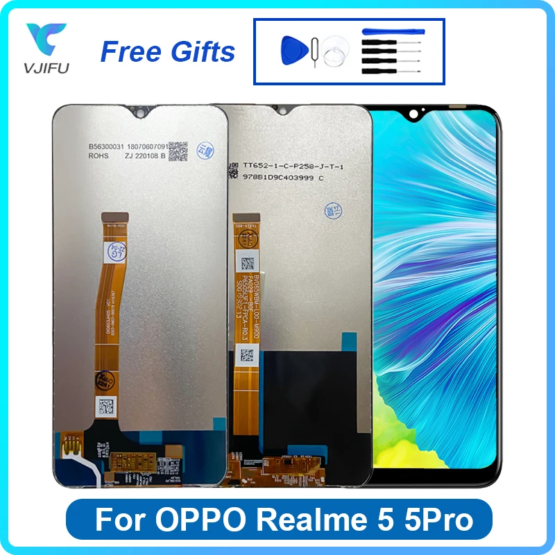 6.3“ For Oppo Realme 5 Pro Lcd Display Rmx1971 Screen For Realme 5 ...