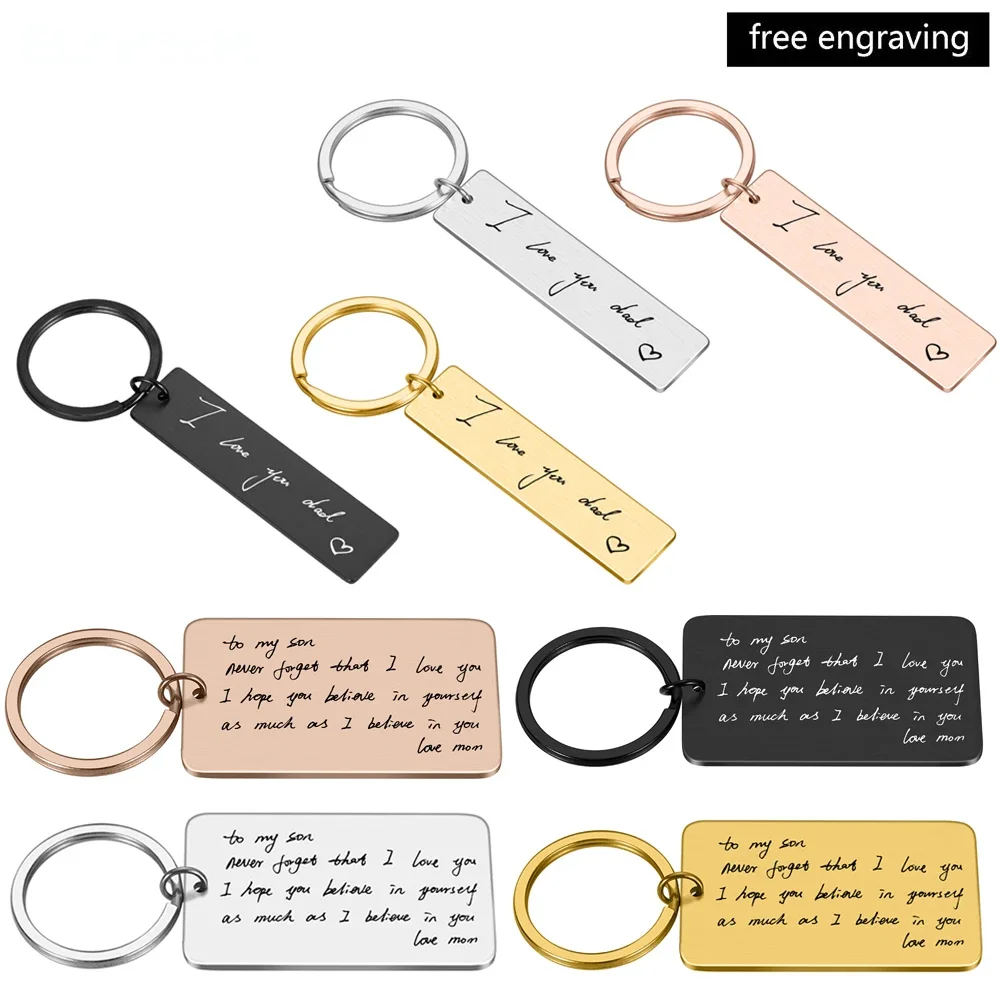 Personalized-One-Side-Cute-Couple-Keychain-Gift-for-Boyfriend ...