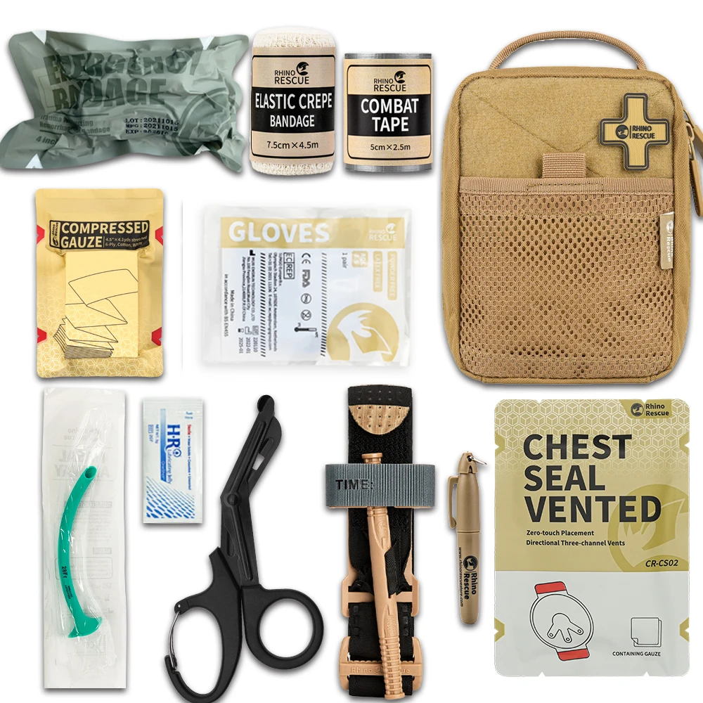 Rhino-Rescue-First-Aid-Kit-Tactical-Molle-Pouch-Outdoor-IFAK-Military ...