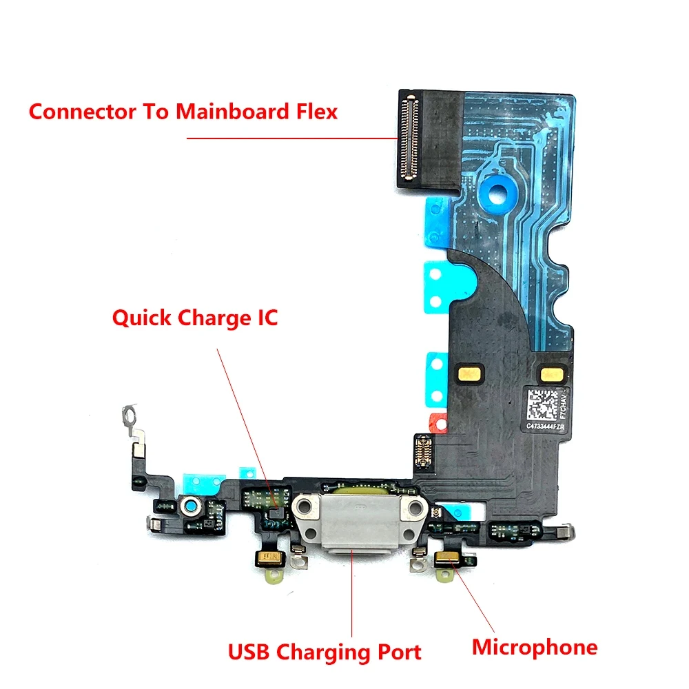 Dla iPhone SE 2020 z cze dokuj ce Micro USB Charging Port Flex Cable mikrofon Board AliExpress