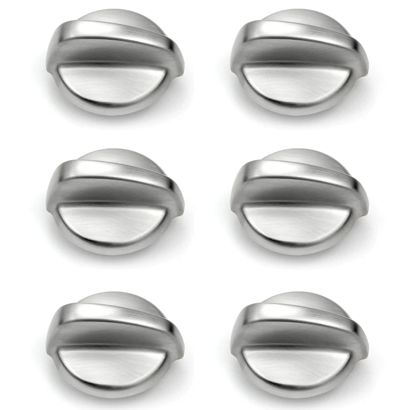 WB03T10325-Range-Chrome-Burner-Control-Knob-For-GEE-Cooktop-Knobs-6 ...