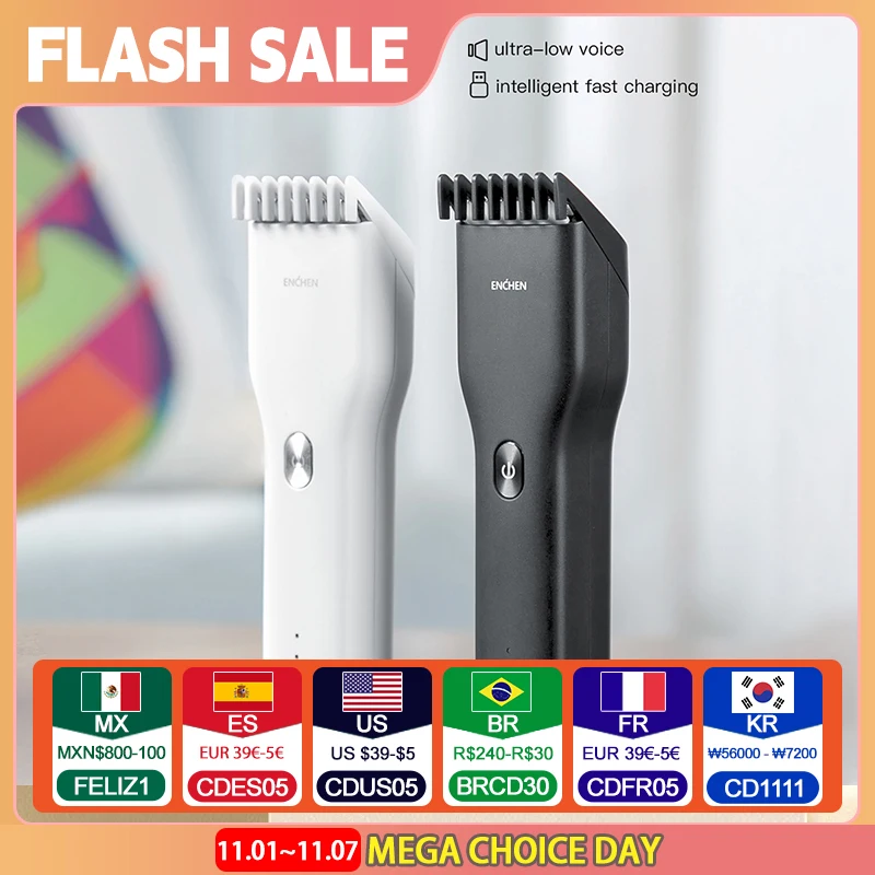 ENCHEN-Boost-Electric-Hair-Clipper-Professional-Cordless-Fast-Type-C ...