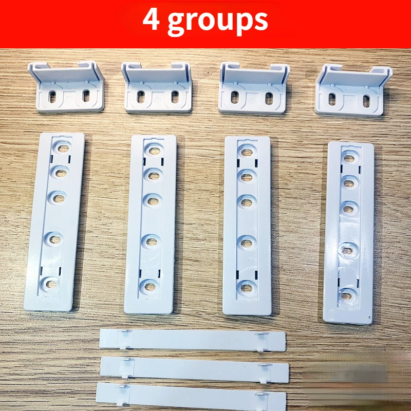 Integrated-fridge-door-plastic-mounting-bracket-fixing-slide-kit-for ...