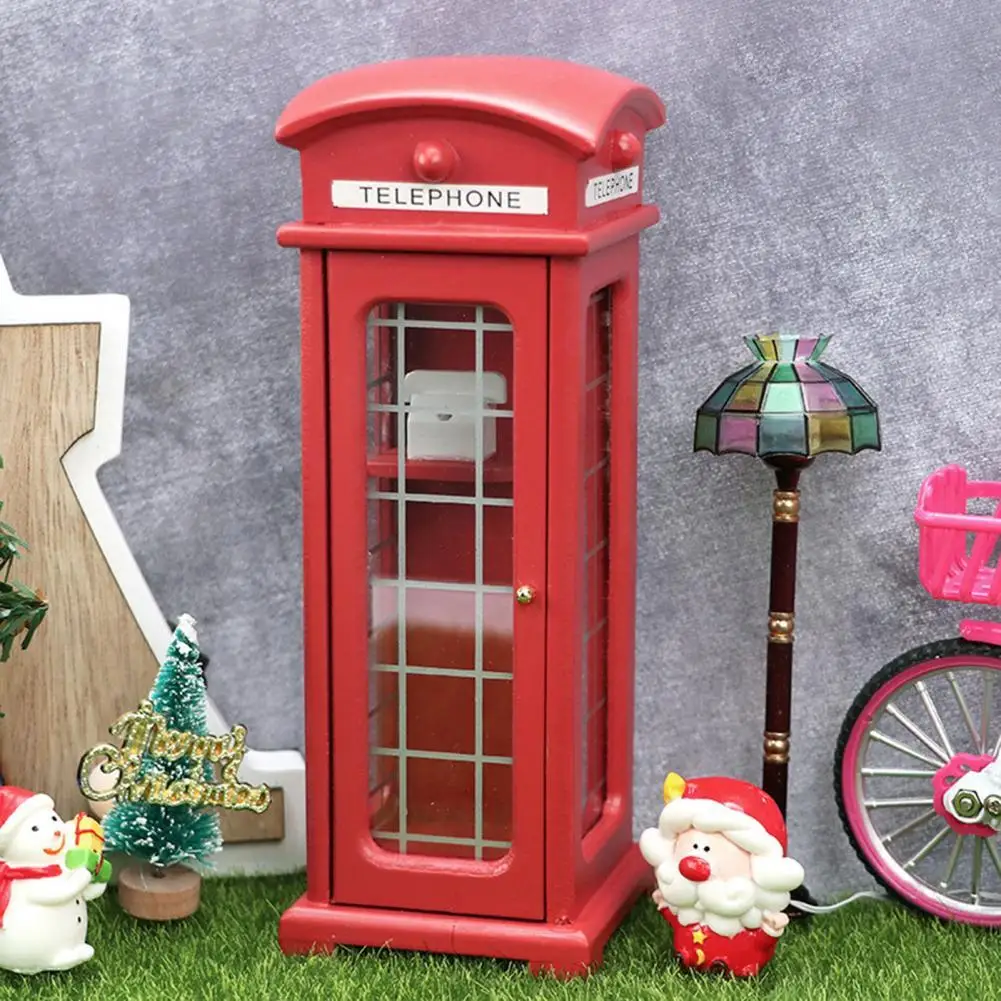 Telephone-Booth-Model-Fun-Interesting-Realistic-Miniature-Call-Box ...