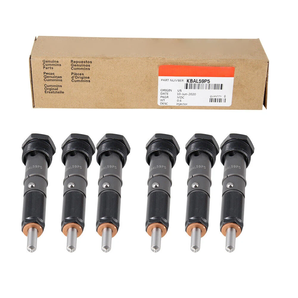 6pcs-New-for-Cummins-6B-6BT-6BTA-Diesel-Engin-New-Fuel-Injector ...