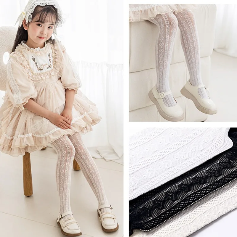 Kids-Sequin-Fishnet-Tights-Top-Girls-Children-Mesh-Fishnet-Net-Pattern ...
