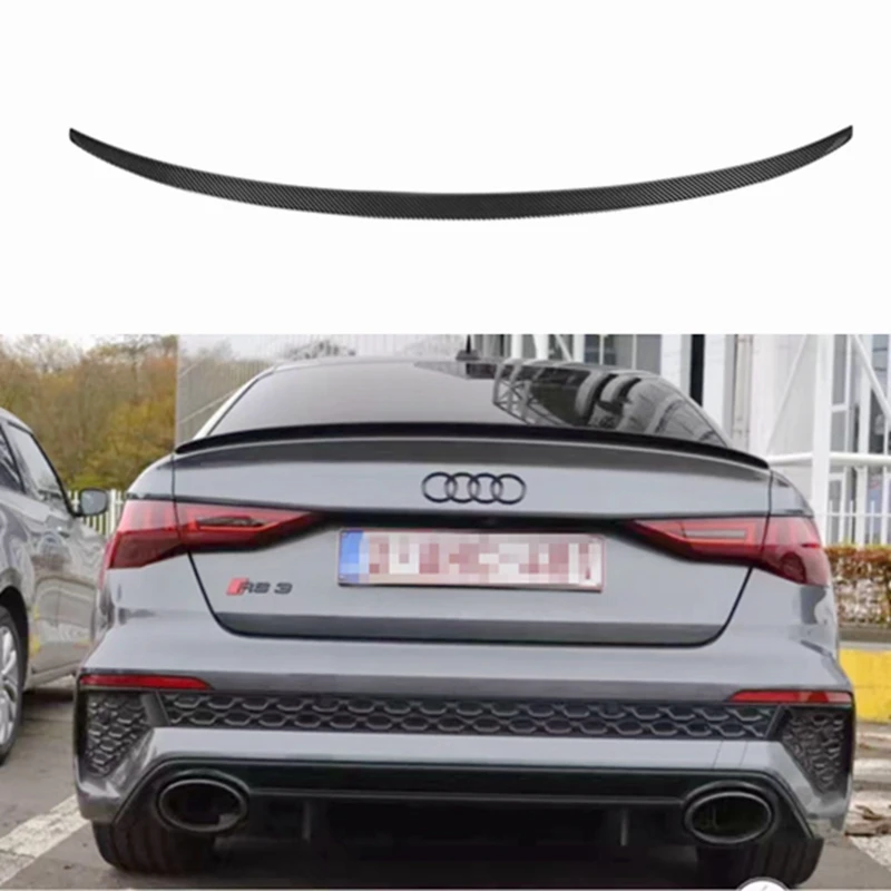 FOR-Audi-A3-S3-8Y-Sedan-Spoiler-2021-2022-Real-Carbon-Fiber-Forged ...