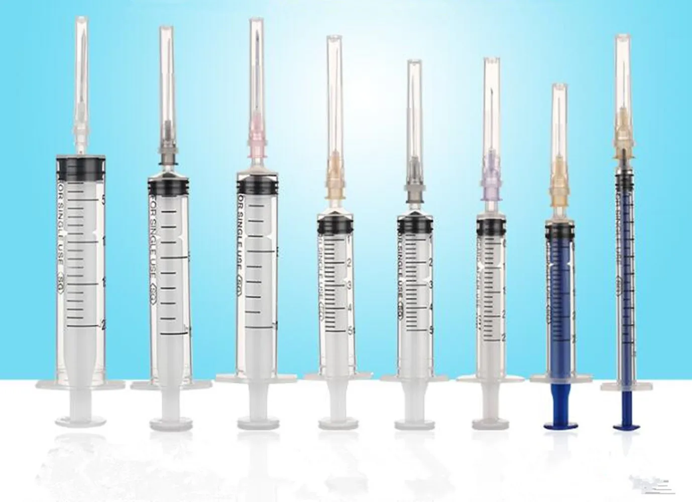 10pc-1ml-2ml-5ml-Syringe-Plastic-Sterile-Syringe-With-Sharp-End-Tip ...