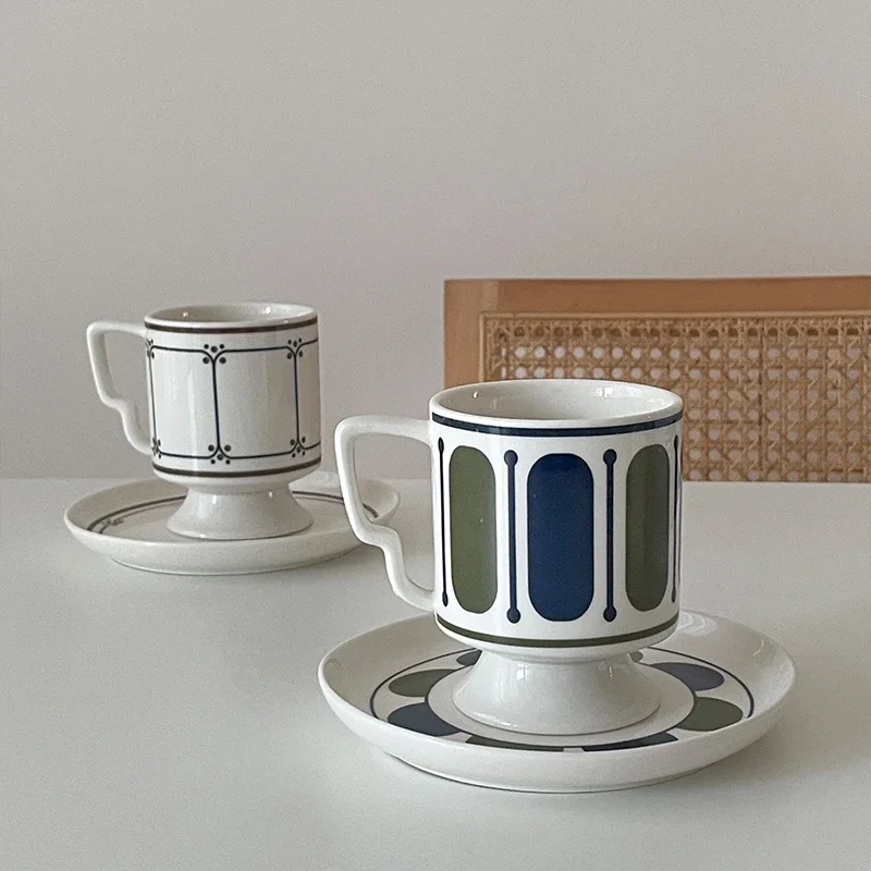 Korean-Style-Vintage-Coffee-Cup-Friends-Ear-Handle-Creative-Cute ...