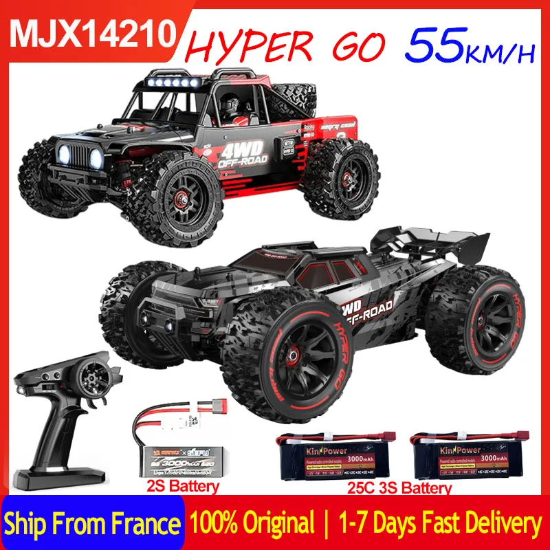 MJX14209-14210-1-14-Hyper-Go-55KM-RC-Car-Brushless-2-4G-Remote-Control ...