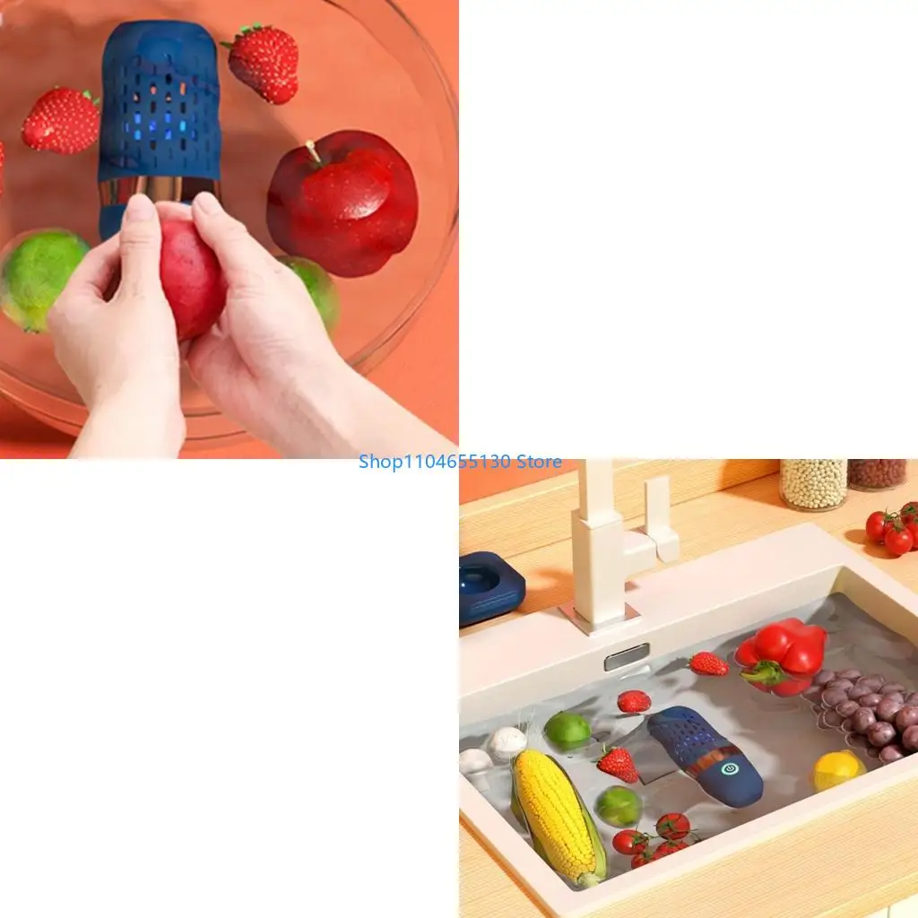 Fruit and Vegetable Cleaner Device Washing Machine Kitchen Gadget-Food ...