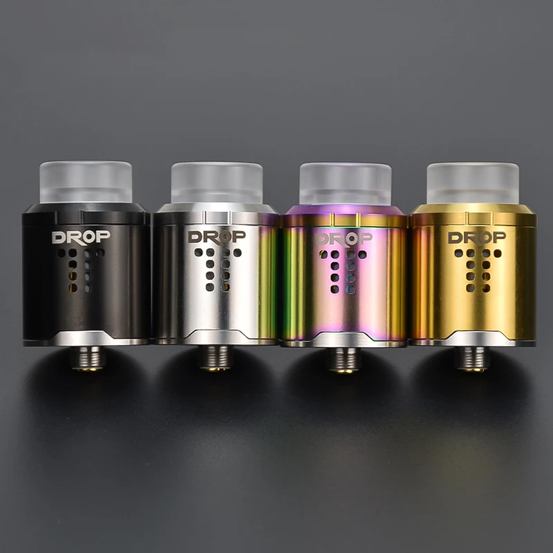 Drop V1.5 RDA Vape Atomizer กับเดี่ยวหรือคู่ขดลวด Rebuildable Vs ...