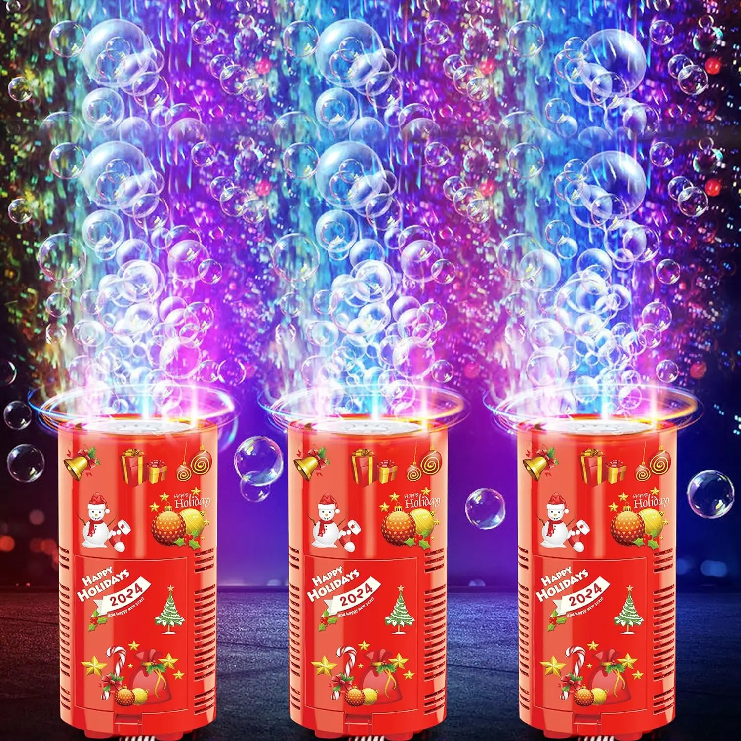 Fireworks-bubble-machine-on-the-ground-electronic-automatic-landing ...