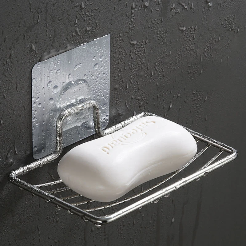 Stainless-Steel-Soap-Holder-Wall-Mounted-Soap-Dish-Tray-Self-Adhesive ...
