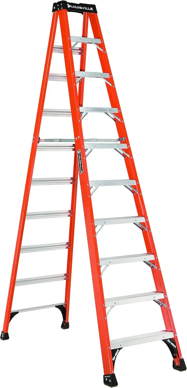 Ladder-10-Foot-Fiberglass-Step-Ladder-375-Pound-Load-Capacity-Type-IAA ...
