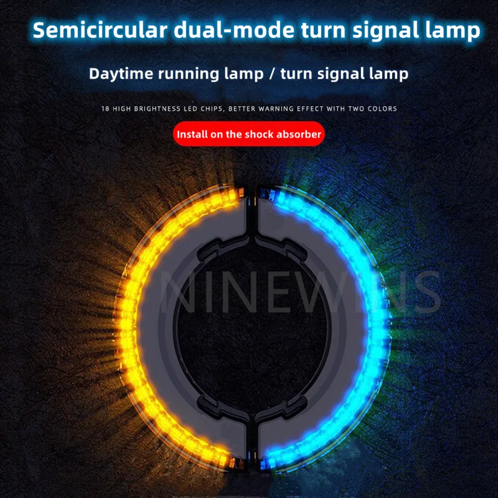 Motorcycle-Led-Steering-Light-Shock-Absorber-Front-Fork-Decorative ...