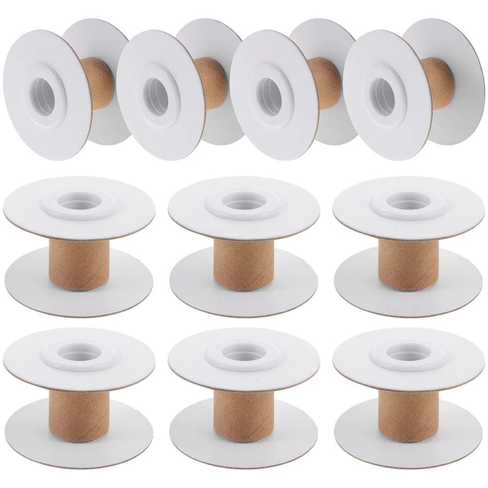 20-Pcs-I-shaped-Bobbin-Spool-Knitting-Winding-Spools-Wire-Sewing ...