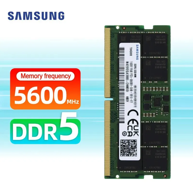 SAMSUNG-DDR5-RAM-4800MHz-5600MHz-SODIMM-16GB-32GB-1-1V-262-Pin-Gaming ...