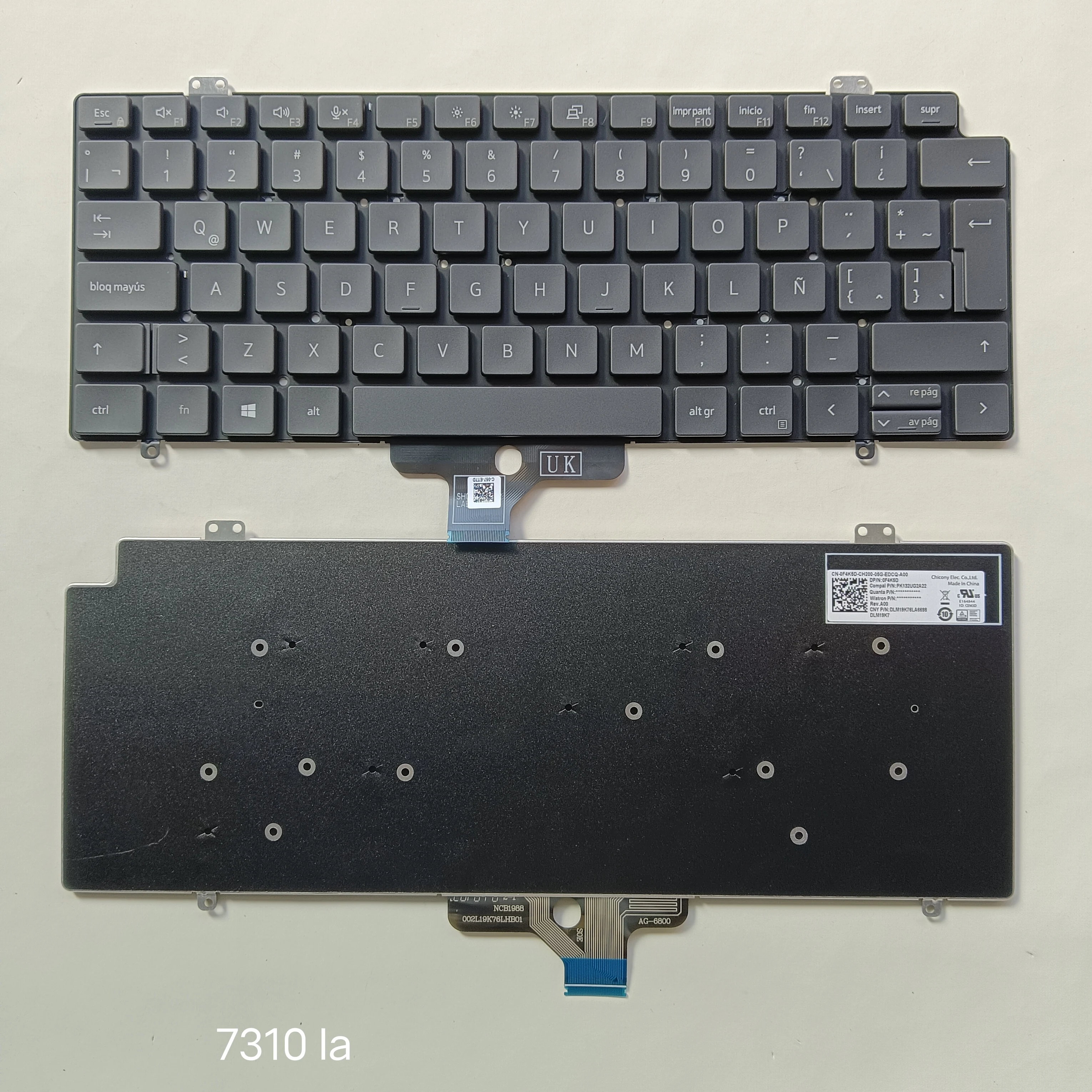 For-DELL-Latitude-7310-7320-7330-5320-5330-2-in-1-0GMXMZ-LA-Latin ...