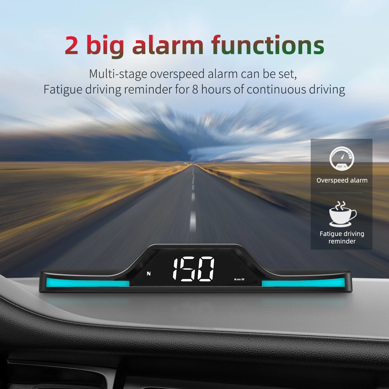G15-Car-Hud-Head-up-Display-Auto-Electronic-LED-Digital-Speedometer-On ...