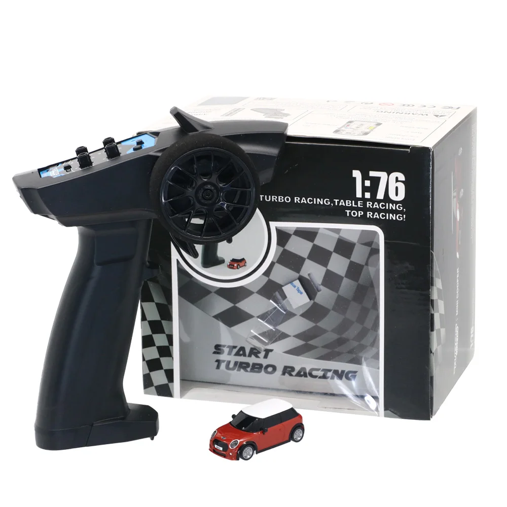 Turbo Racing Mini Cooper 1:76 RC CAR 2,4 GHz escala completa RTR Radio ...