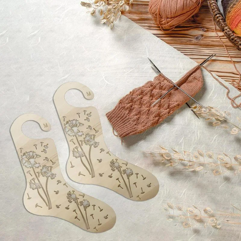 Wooden-Sock-Boards-Sock-Blocker-Sock-Tensioner-Adjustable-Sock-Knitting ...