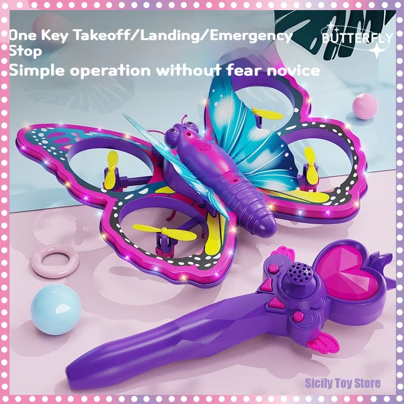 New-Wl-Xk-V40-Butterfly-Airplane-Simulation-Model-Children-Toy-Remote ...
