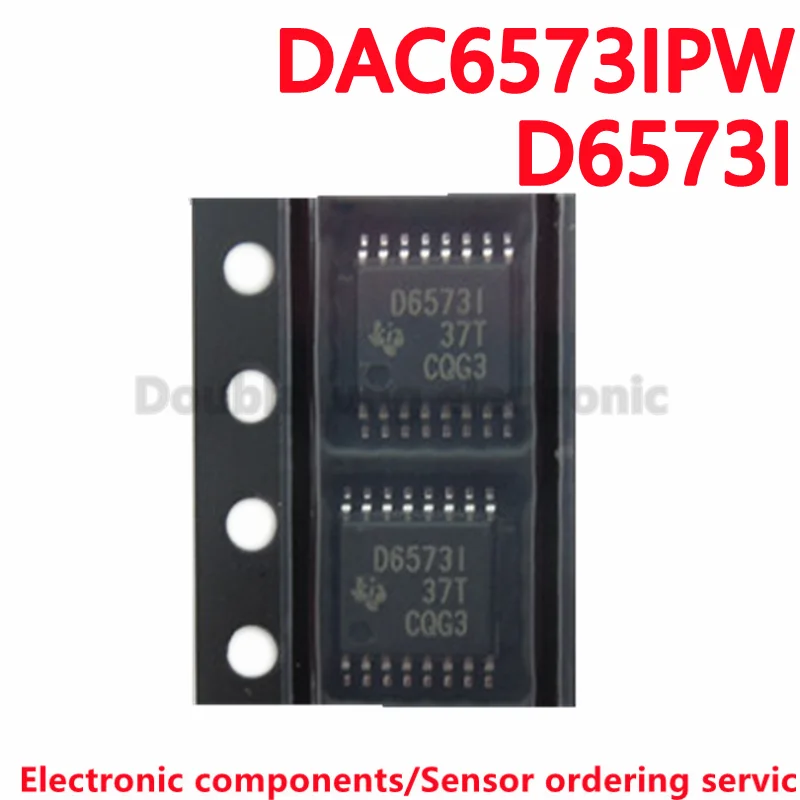 5PCS/10PCS/50ชิ้น/ล็อต DAC6573IPW D6573I D65731 IC DAC 10BIT I2C QUAD ...
