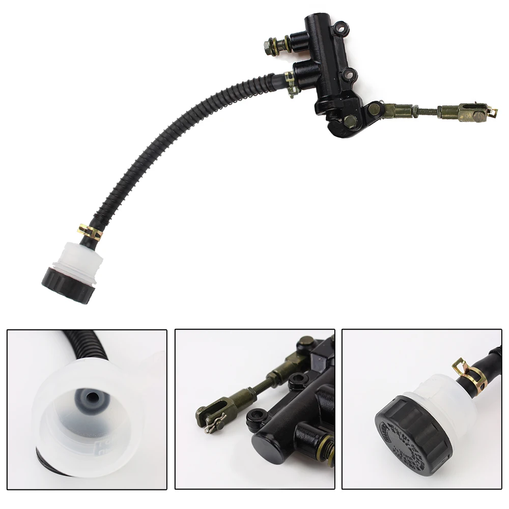 Hydraulic-Refit-Oil-Cylinder-Pump-Motorcycle-Rear-Brake-Pump-Foot-for ...