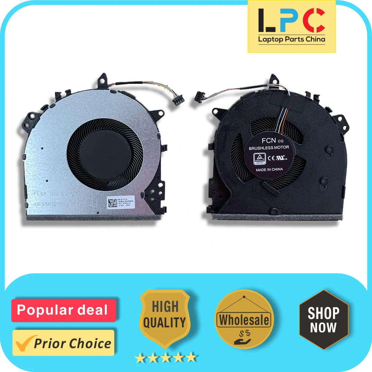 CPU-Cooling-Fan-For-ASUS-A412-A512U-A412FA-F512U-F512D-R564D-X512F ...