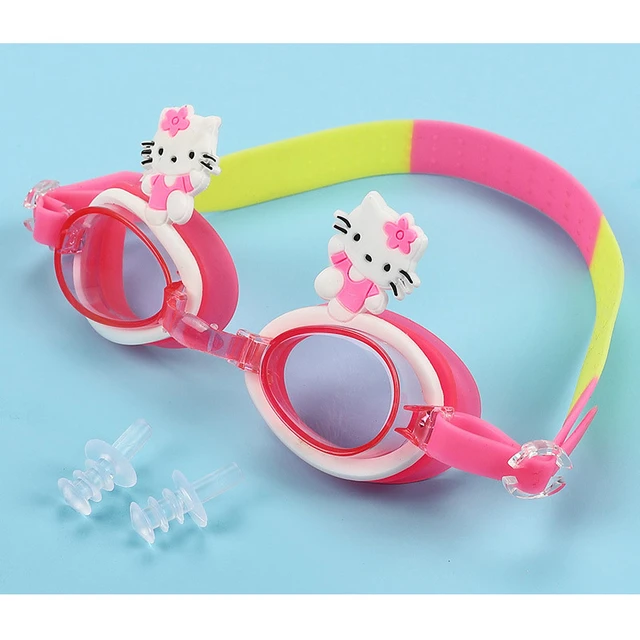 Cat With Goggles Swimming