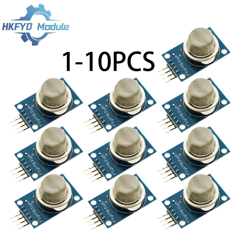1-10 Uds MQ-2 MQ2 módulo Detector de Sensor de Gas de humo GLP butano ...