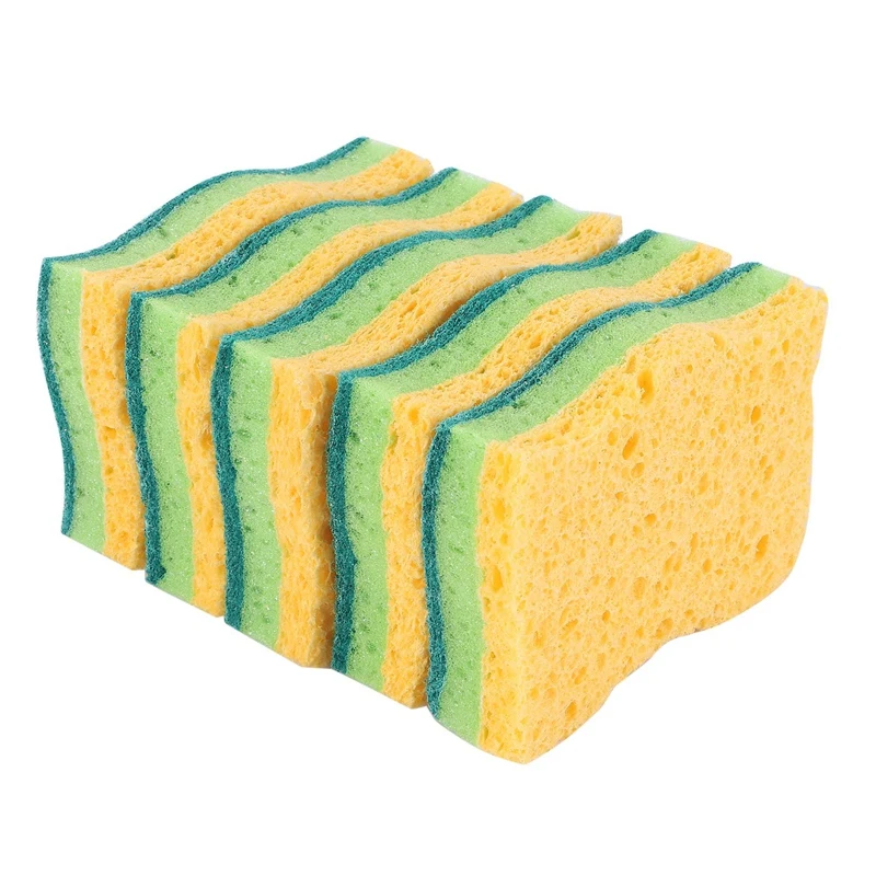 Non Scratch Cellulose Household Kitchen Sponges, Dishes Sponge 5 ...
