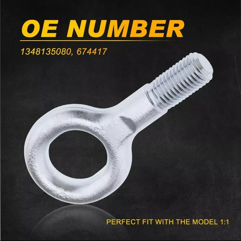 1PC Car Tow Hook For Citroen Relay Peugeot Boxer Fiat Ducato Short ...