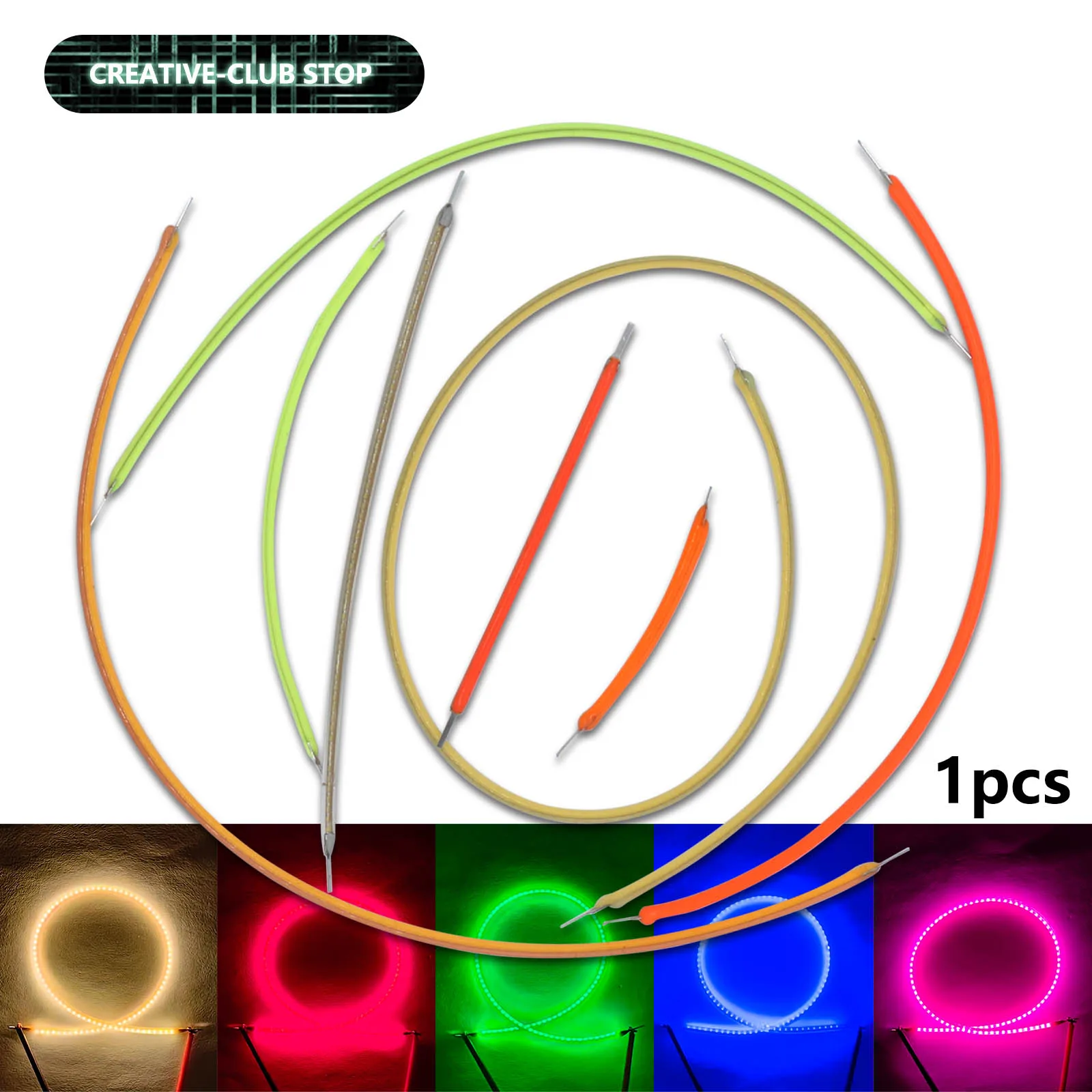 1pcs-38mm-60mm-80mm-130mm-145mm-185mm-260mm-300mm-LED-COB-3V-Filament ...