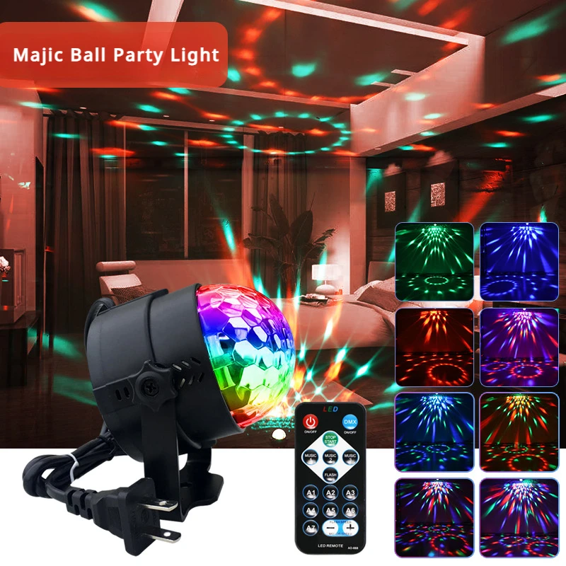 Majic-Ball-Mini-Disco-Party-Lights-Flash-Stage-Lighting-Xmas-Holiday ...