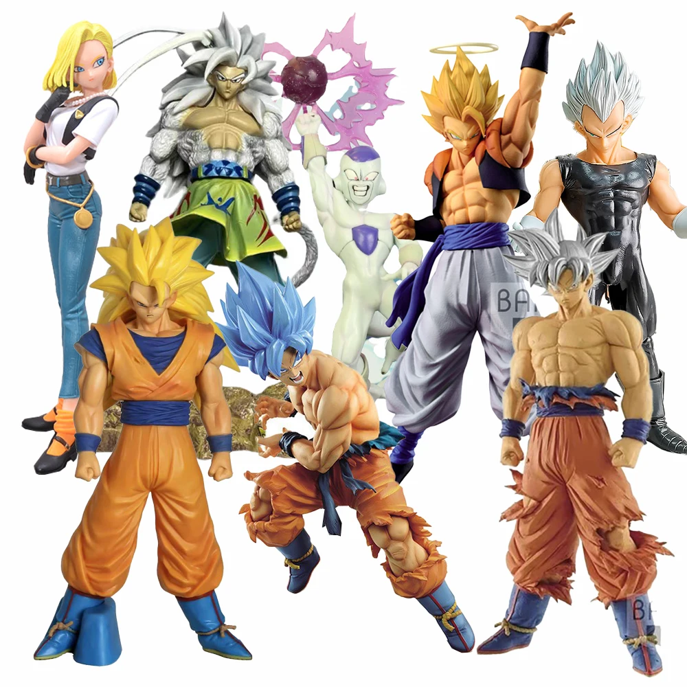 Dragon Ball Z Gogeta Sohn Goku Shenron Vegeta IV Frieza Android 18 ...