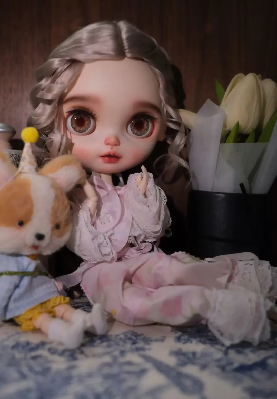 Customized Blyth doll by hand customized body and hair is similar (not ...