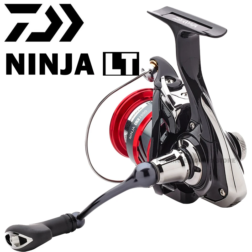 DAIWA NINJA LT Fishing Spinning Reel 1000-6000 Fishing Reels 5KG/10KG/12KG Power 5.3:1/6.2:1 ...
