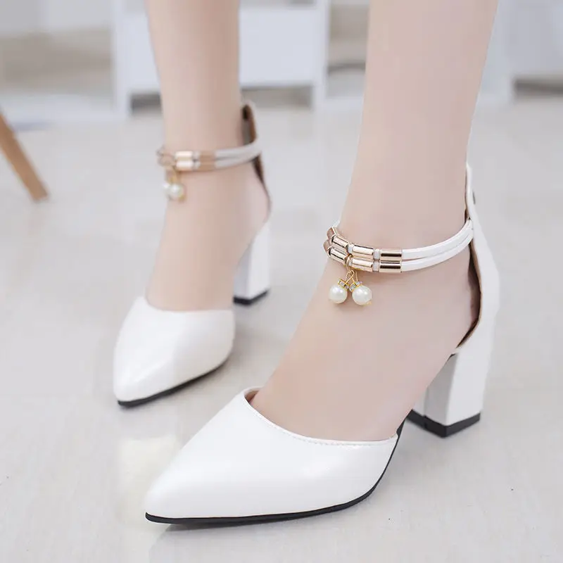 Vers-o-coreana-selvagem-grosso-com-apontado-nico-sapatos-moda-confort ...