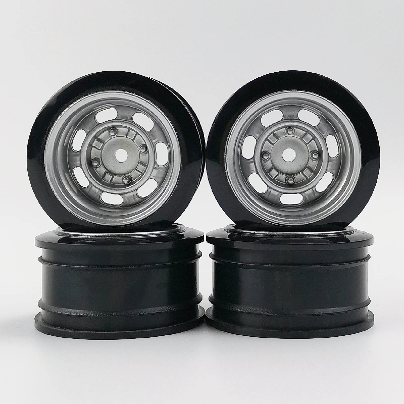 4pcs 6/9mm Offset RC Car 1/10 Scale Plastic Wheels Rims Drift On road ...