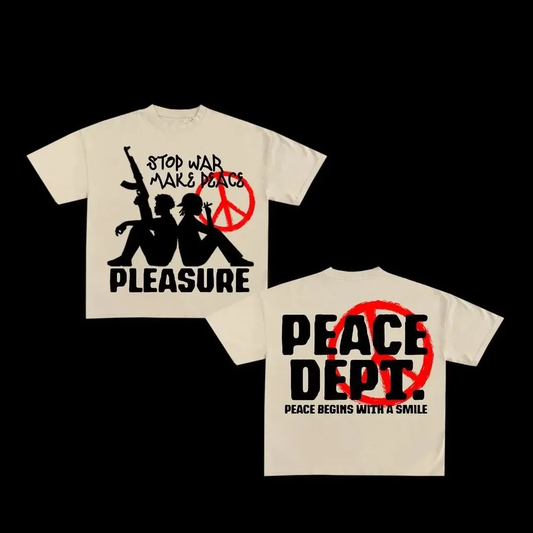 America-War-Girl-Graphic-Print-T-shirt-Y2k-Retro-Loose-Short-Sleeve ...