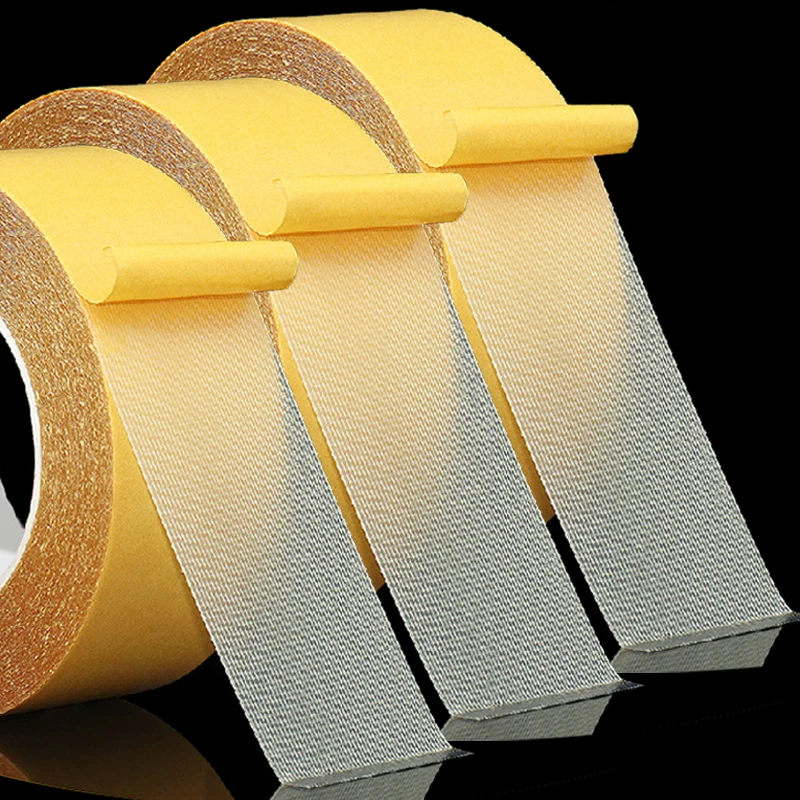 5M-Double-Sided-Cloth-Base-Tape-Strong-Fixation-Mesh-Waterproof-High ...