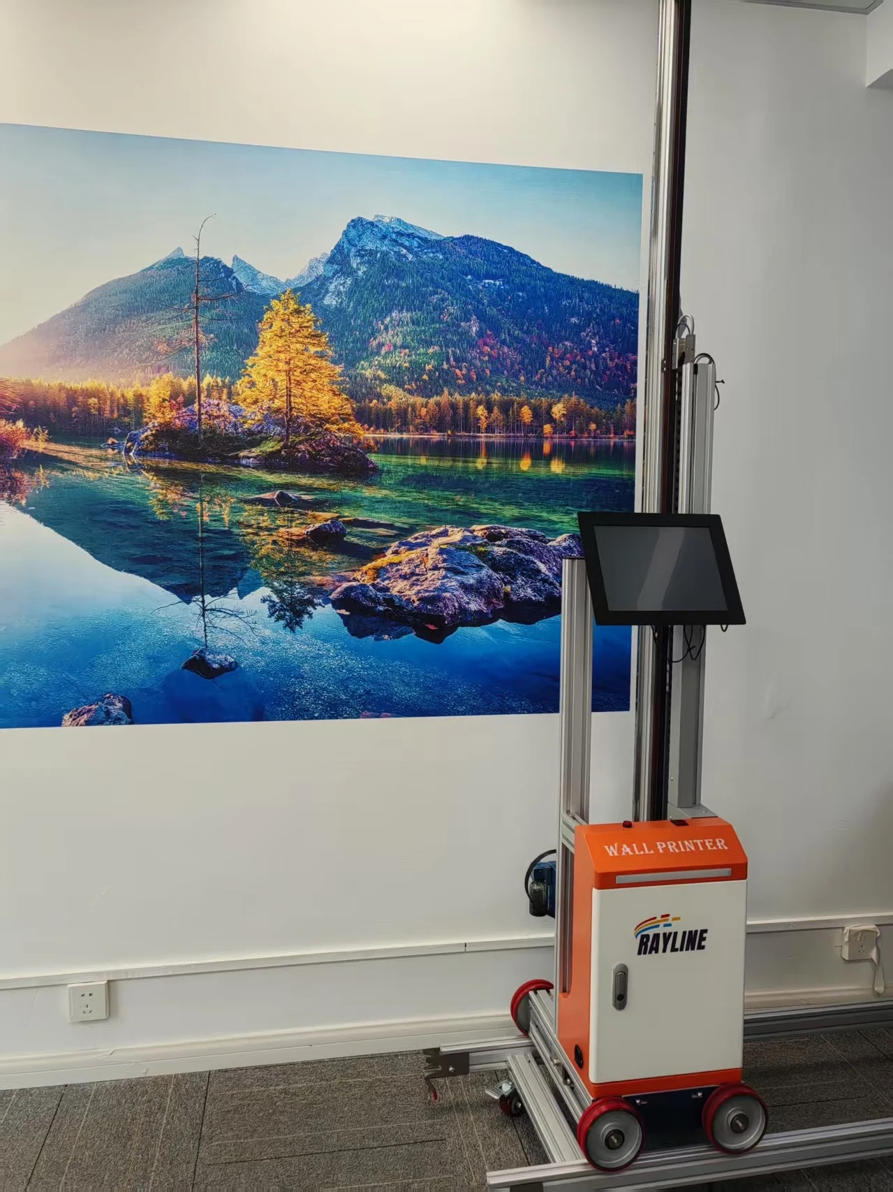 Germany Quality 9600DPI AI 4K wall printer machine 3D 5D automatic ...
