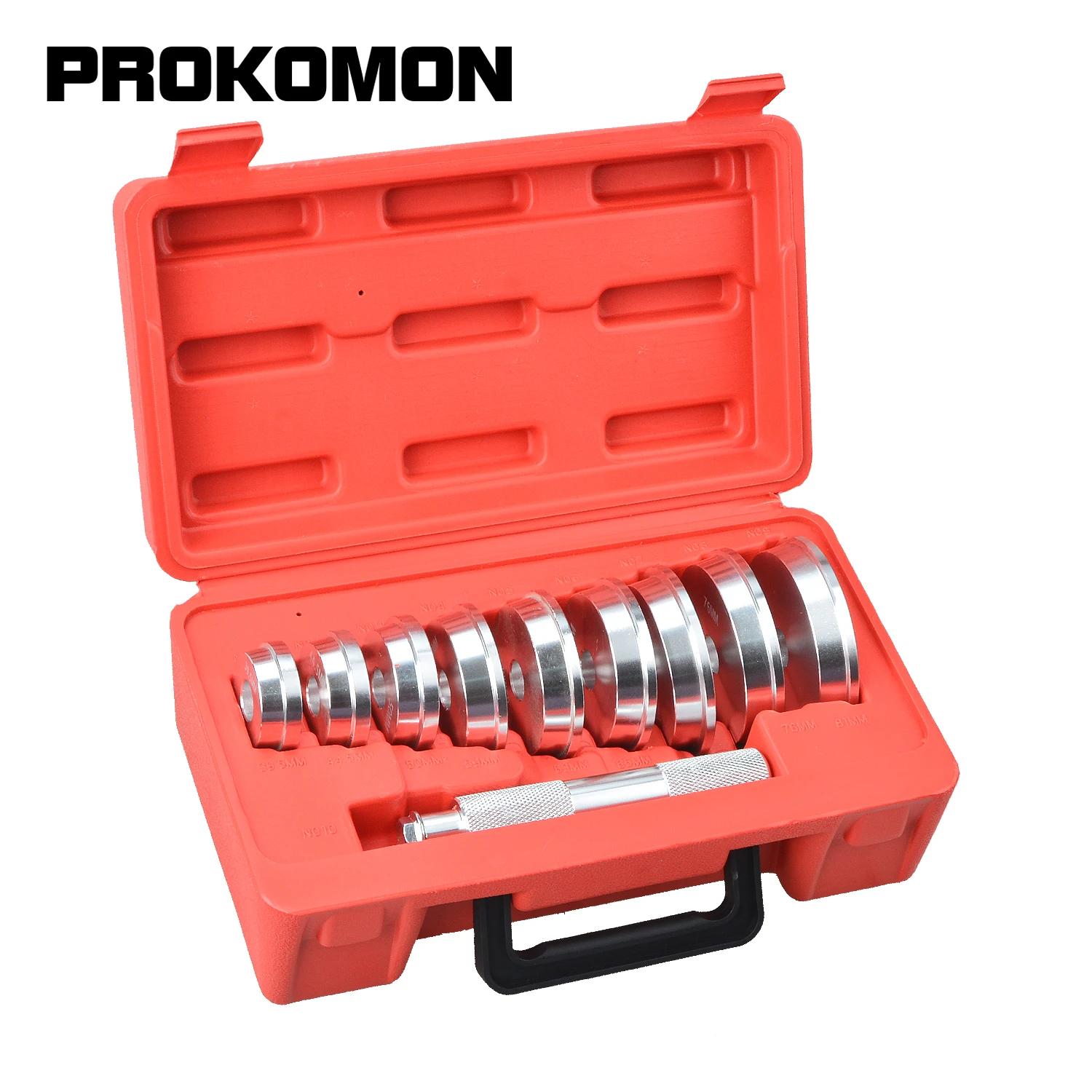 10-17Pc-Wheel-Bearing-Race-Seal-Bush-Driver-Set-Bushing-Housing-Rod ...