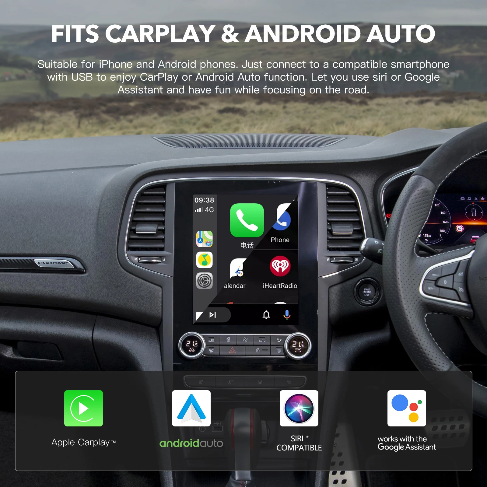 USB-Adapter-for-Renault-USB-hub-for-carplay-and-android-car-280239665R ...