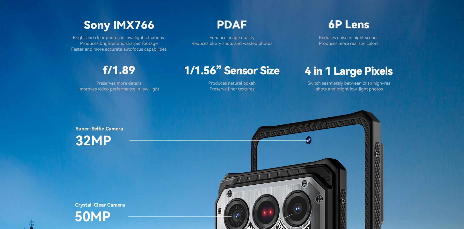 IIIF150 RAPTOR 5G 32(16+16)+512GB - Intelec | Tecnología y Fitness